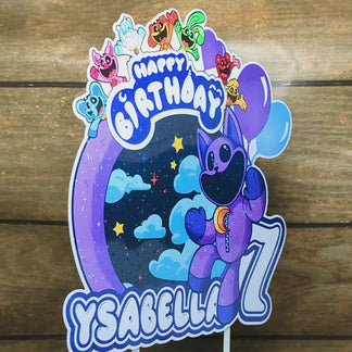 Personalized CatNap Cake Topper - The Perfect Addition to Your CatNap ...