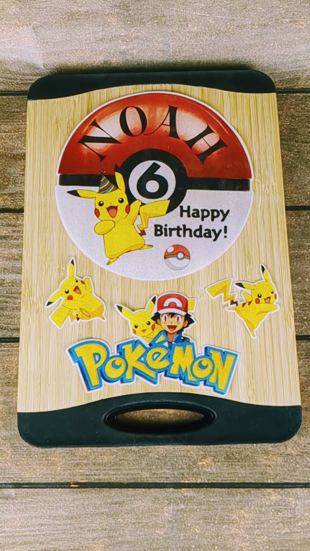 Set of 4 Pikachu Pokemon Edible Cake Toppers - Wafer Paper, Sugar Shee ...